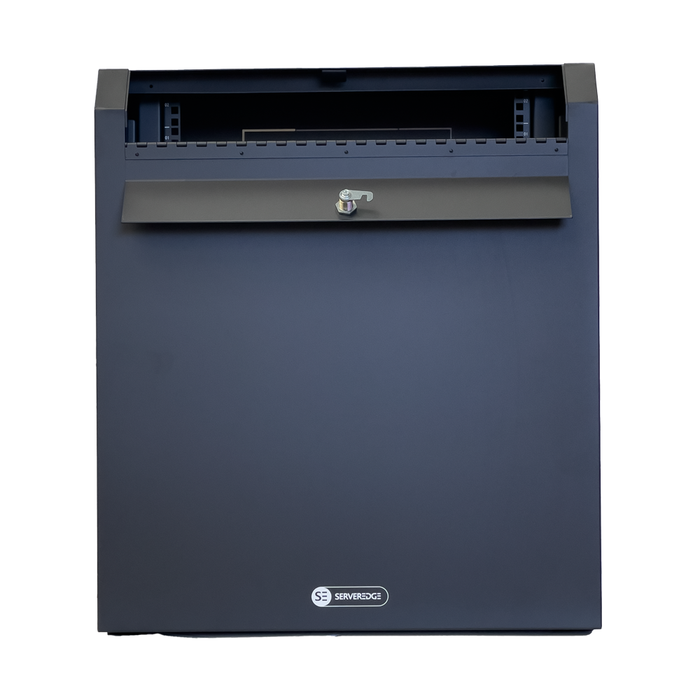 6RU 640mm Wide & 300mm Deep Fully Assembled Vertical Mount Wall Cabine