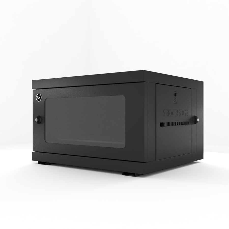 6RU 600mm Wide & 550mm Deep Fully Assembled Swing Frame Hinged Wall Mo