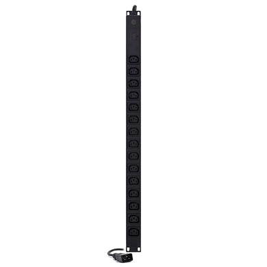 Vertical 15 Port PDU (15) IEC C13 Output (1) IEC C20 Input, 16A, 240V