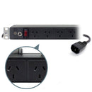 Serveredge Basic Horizontal 8 Port PDU, (8) 3 Pin AUS GPO Out, (1) IEC